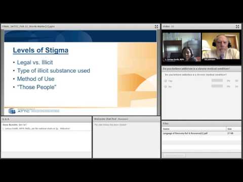 Words Matter, Reducing the Stigma of Substance Use Disorders (SUD)