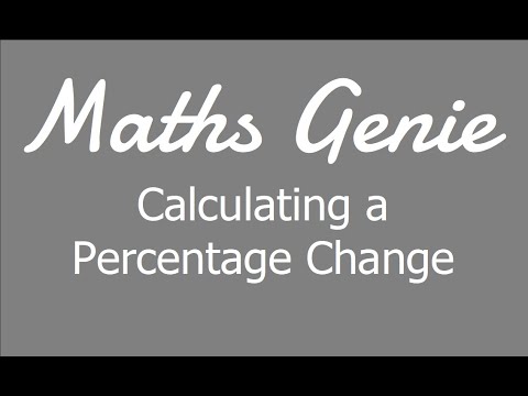 Percentage Change