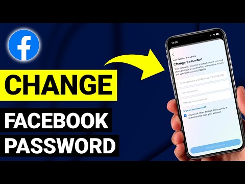 How to Change Facebook Password - 2024 (Update)