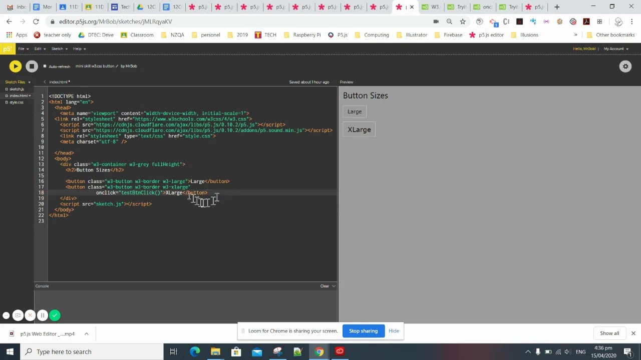 12COMP W3.CSS v5 buttons