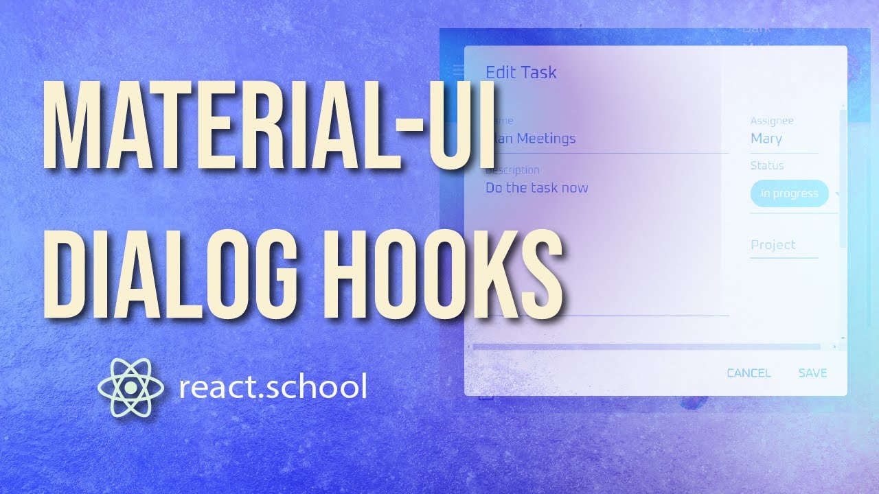 Material UI Dialog with React Hooks