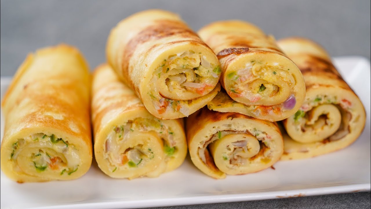 Crepe rolls recipe – Best Cooking recipes In the world