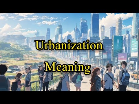 Urbanization کیا ہے؟ | What is Urbanization in Urdu | Urdu Explanation for Students
