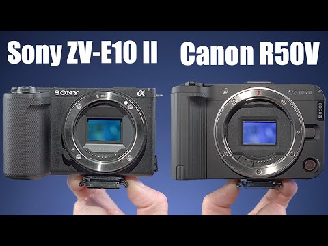 Sony ZV-E10 II vs Canon R50 V (ZV-E10M2)
