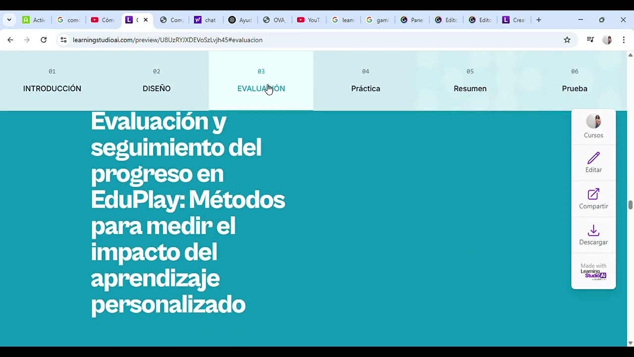 Create courses with AI powered authoring tool   LearningStudioAI   Google Chrome 2025 05 02 17 24 37