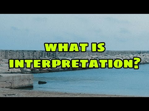 what is interpretation? in telugu and English