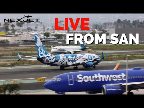 LIVE 🔴 San Diego International Airport | LIVE ATC