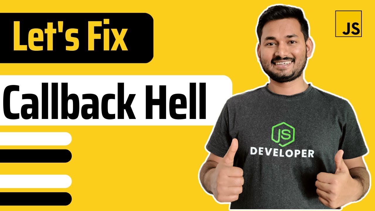 Let's Fix the Callback Hell using Promises | The Complete JavaScript Course | Ep.74
