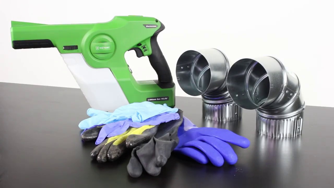 Full Electrostatic Sprayer Demo - Vivotec/ Victory Innovations