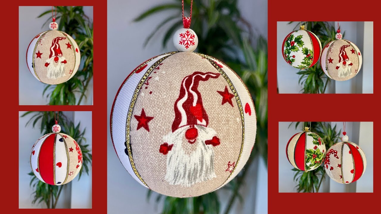 You Won't Believe How Easy It Is to Decorate Styrofoam Balls with Fabrics! 😍