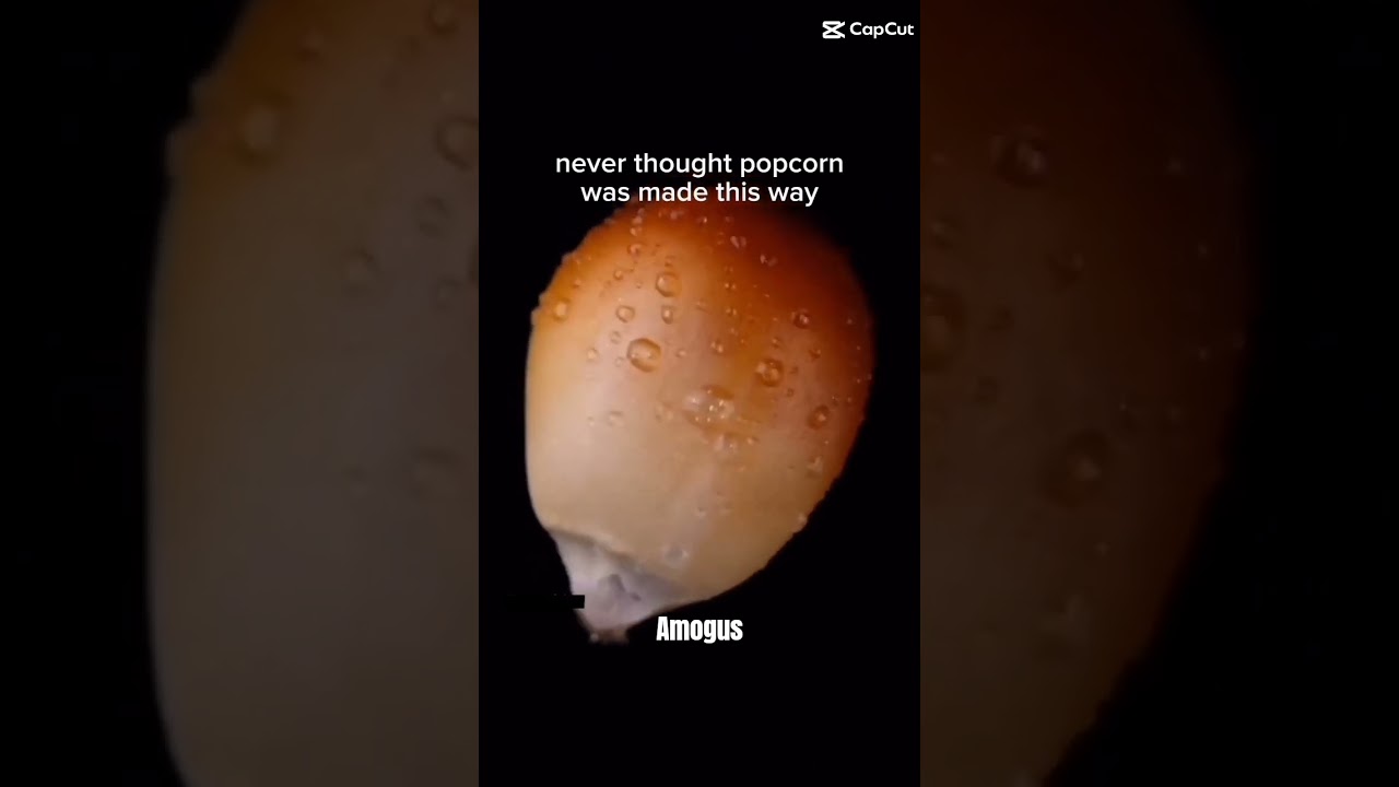 never thought popcorn was made this way🥀#sad#nostalgia#rickroll