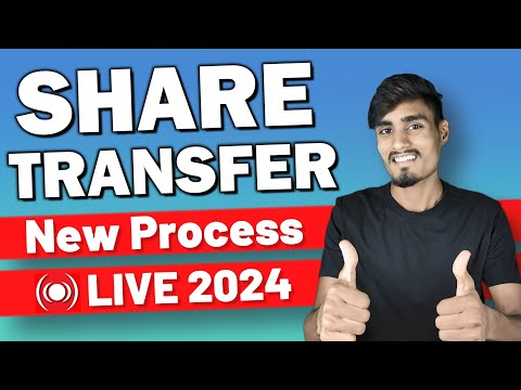How to transfer shares from one demat account to another | Share transfer 2024 | Updated 👍