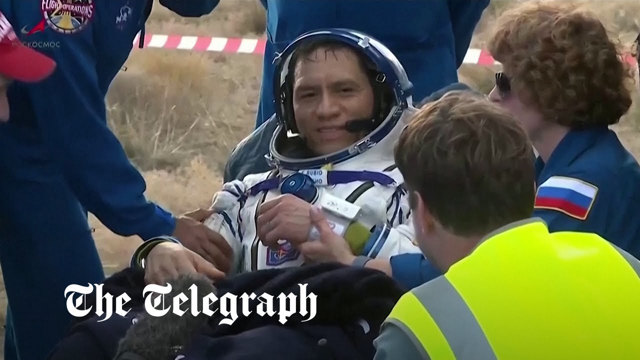 Watch: Astronauts land after getting stuck in space and circling earth ...