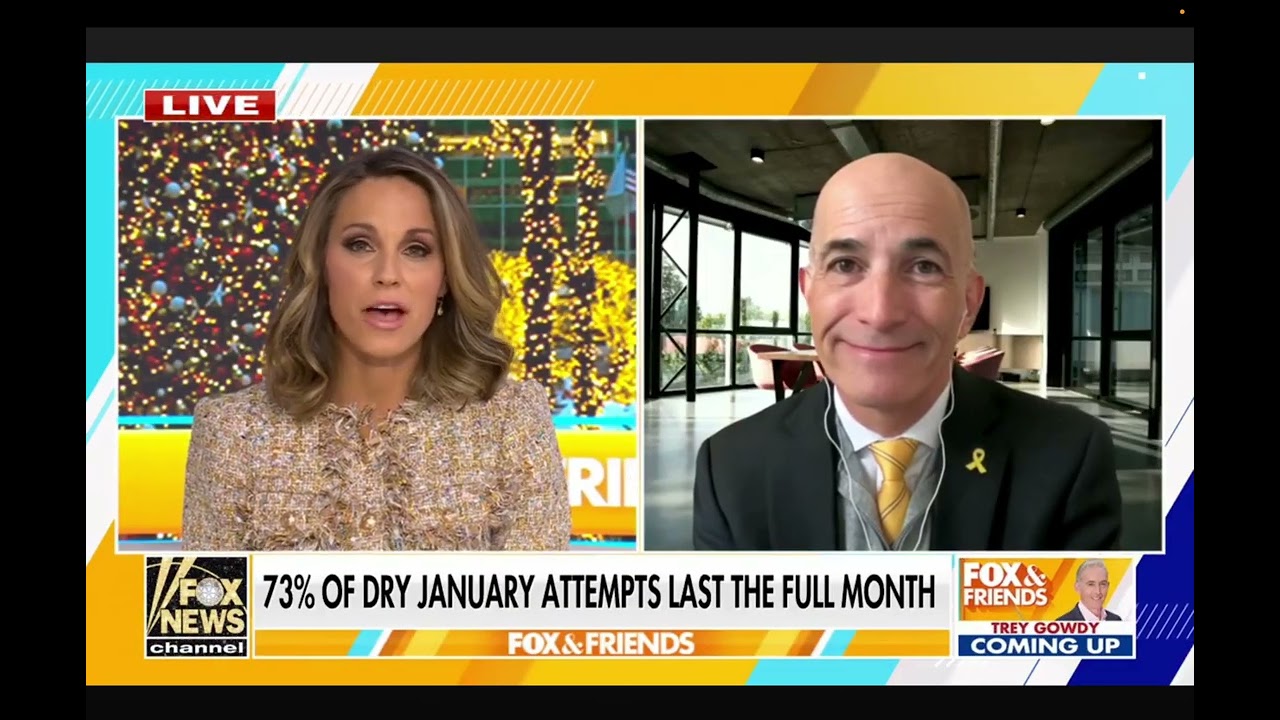 Dr Michael Caldwell Meharry Dry January® USA on Fox & Friends JAN 1 2026 Public Health Leadership