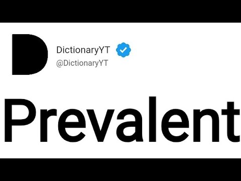 Prevalent Meaning in English