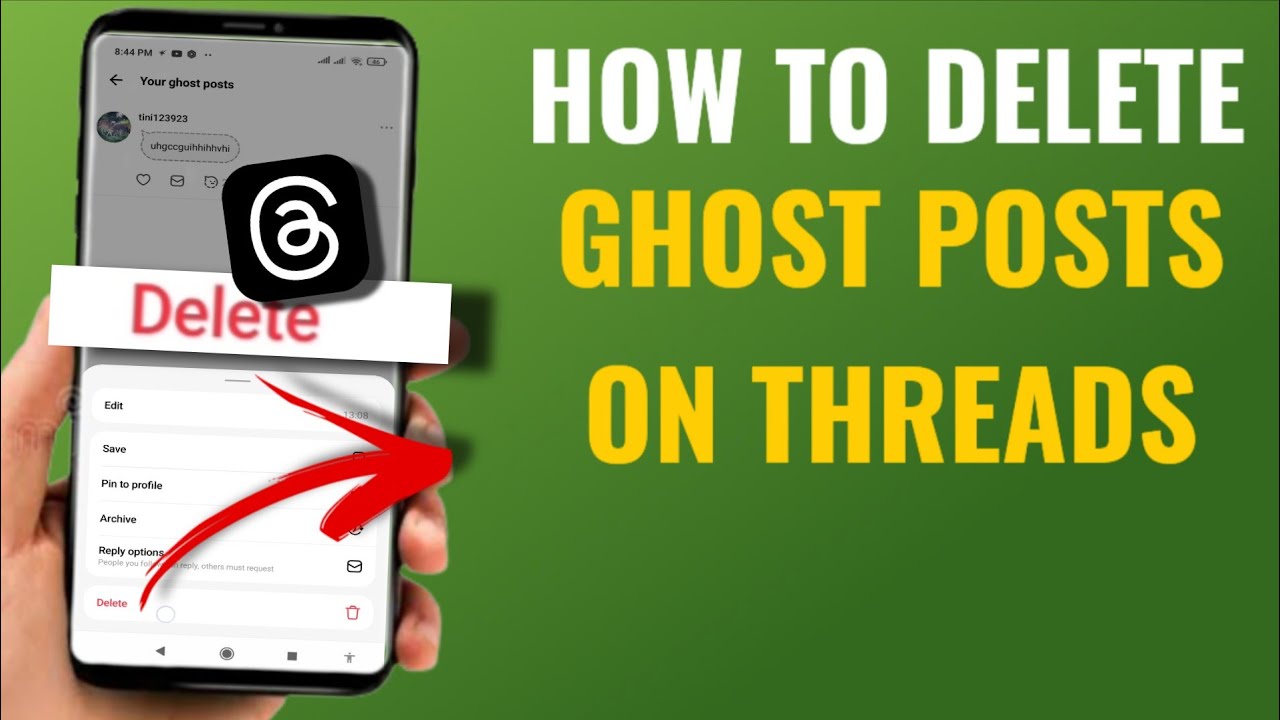 How to Delete Ghost Posts on the Threads App (Step-by-Step Guide) | English