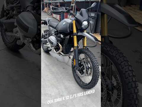 NEW BIKE DAY 🚨 Our BMW R 12 G/S has landed at @kelownapowersports and we’re about to start the R&D