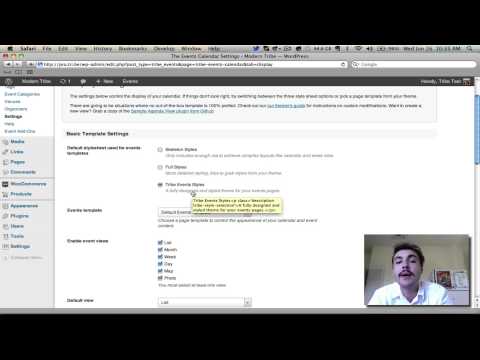 The Events Calendar: Reviewing The Settings Tabs