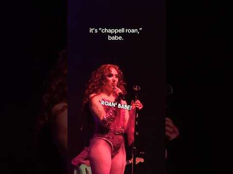 Chappell Roan tells fans how to pronounce her name correctly ๐ #shorts #celebrity