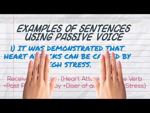 Active Voice vs. Passive Voice