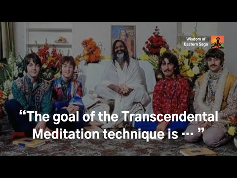 Quotes from Maharishi Mahesh, founder of the Transcendental Meditation loved by the Beatles