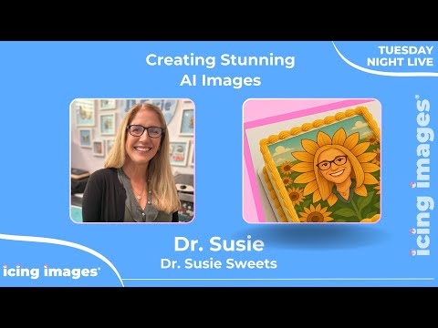 Icing Images LIVE presents Dr Susie - Using AI to Create Images