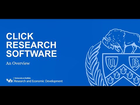 CTSI Watch and Learn: Click Research Overview (2024)