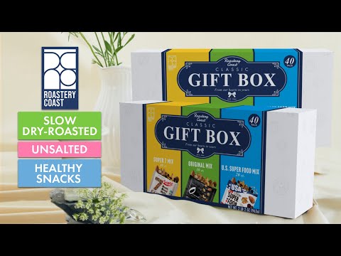 Roastery Coast Classic Gift Box - Healthy Snacks