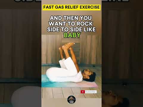 How to Release Gas From Stomach #bloatingrelief #gasproblems #yoga #farting