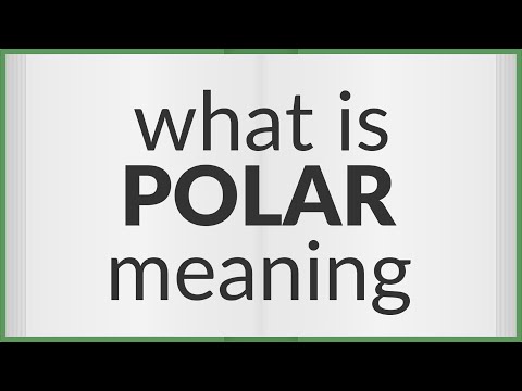 Polar | meaning of Polar