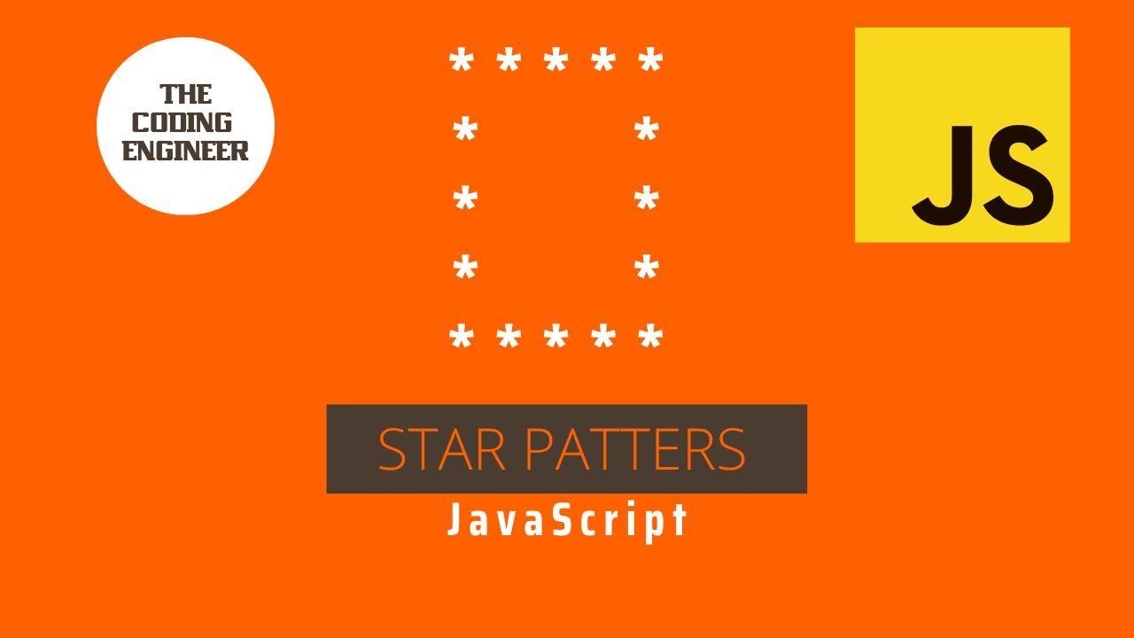Hallow Star Pattern in JavaScript