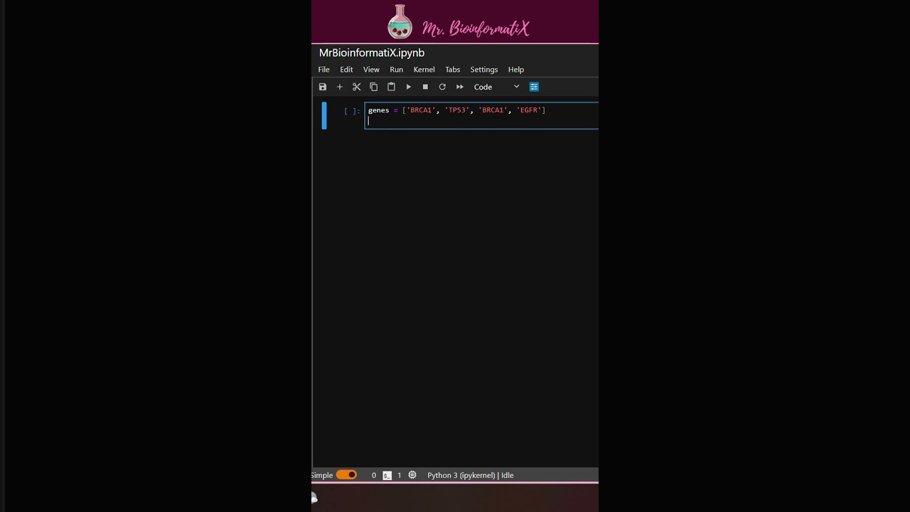Python for Bioinformatics | Bioinformatics for Beginners