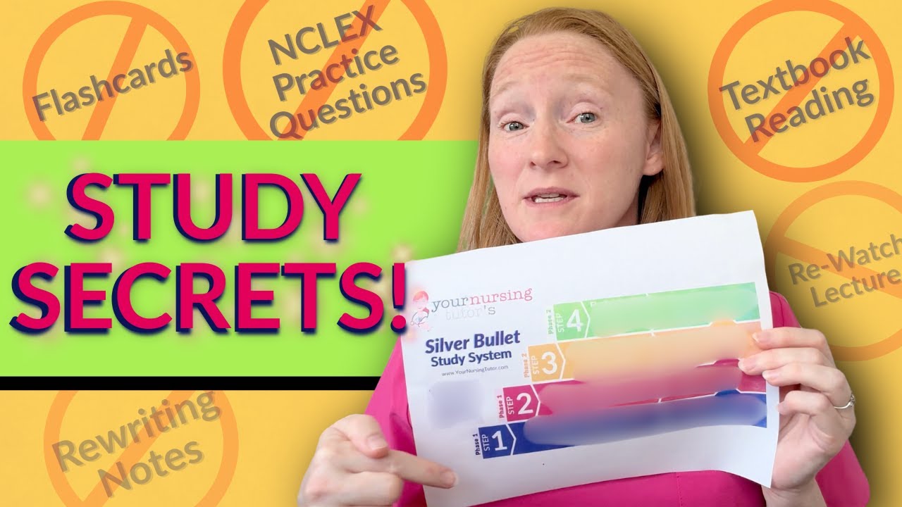 My Complete Nursing School Study System (No More Mindless Memorizing!)