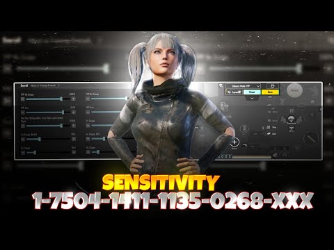 BEST SENSITIVITY CODE + CONTROL SETTINGS BGMI / PUBG MOBILE | 3.8 UPDATE SENSITIVITY | ZERO RECOIL