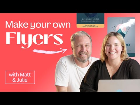 How to make a flyer