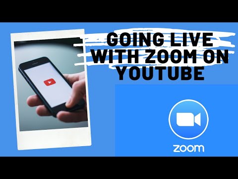 Going Live With Zoom On YouTube | Setting Up Zoom To Stream Live On YouTube
