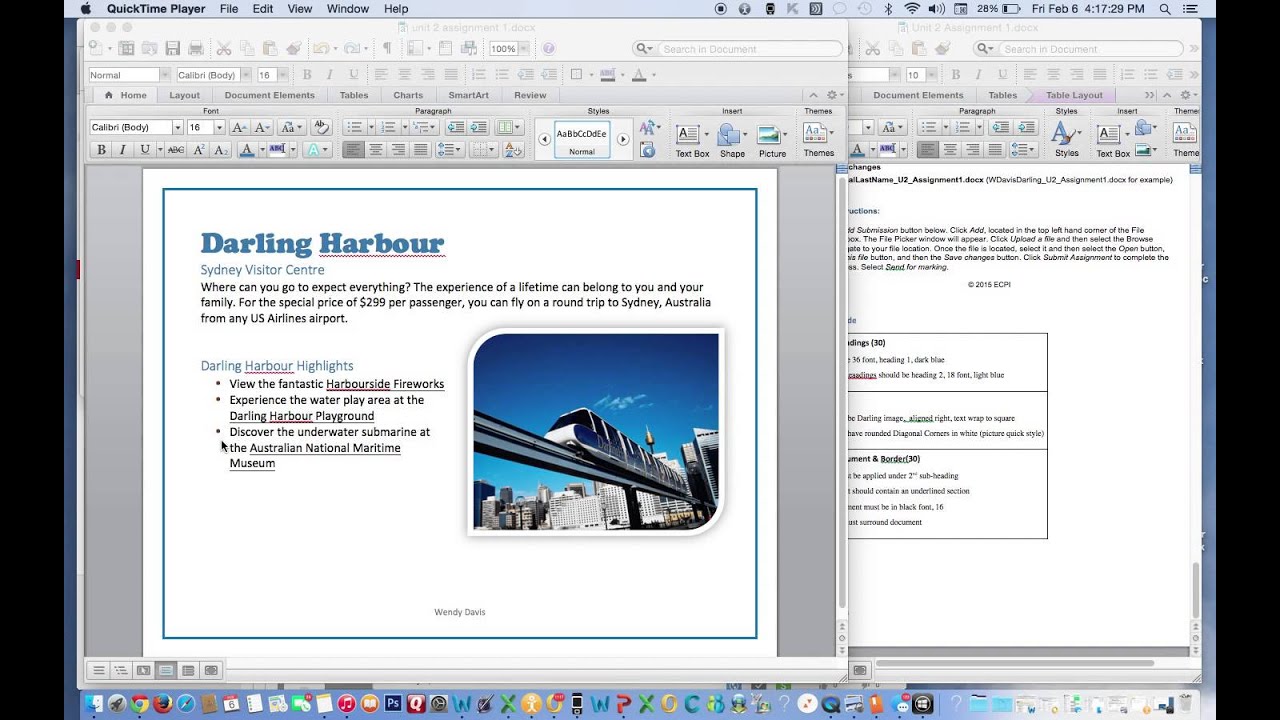Unit 2 Assignment 1 Completed Coursework