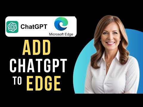 HOW TO ADD CHATGPT SEARCH EXTENSION TO MICROSOFT EDGE 2025!