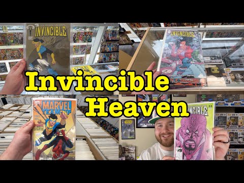 I Bought Invincible Comics! | Comic Book Hunting Vlog