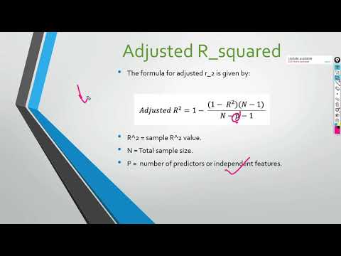 what does r squared mean | What is adjusted r-square? | what is a good r squared value