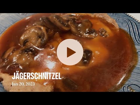 Jägerschnitzel Recipe Rezept - How To make Jagerschnitzel - Recipe Below! :)