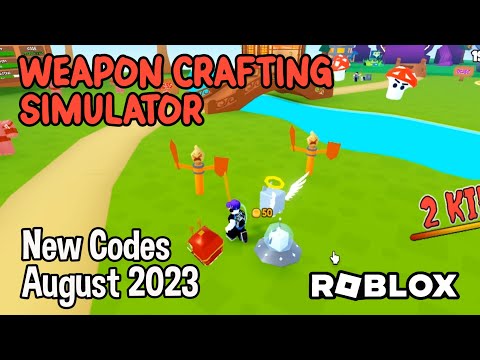 Roblox Weapon Crafting Simulator New Codes August 2023