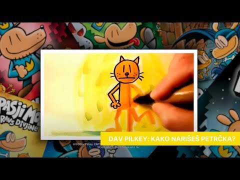Dav Pilkey: Kako narišeš Petrčka?