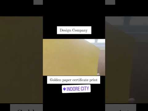 Certificate Printing Services, Single Certificate Printing in India