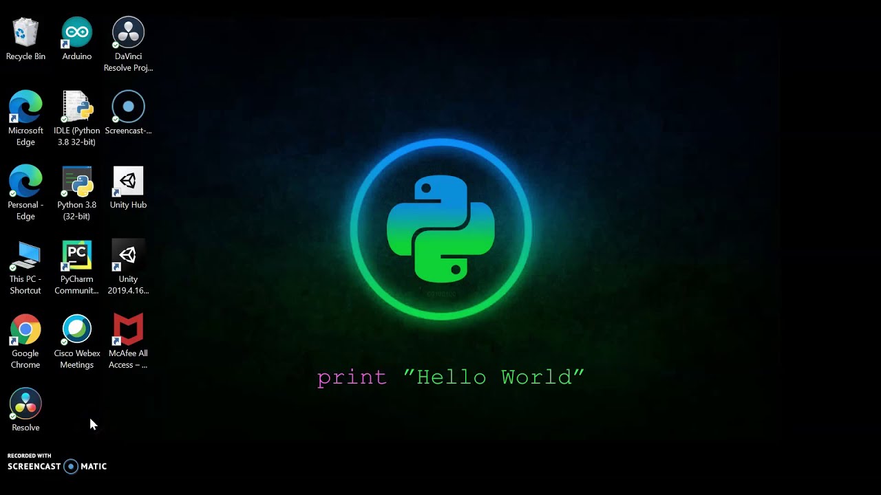 Cool Python Projects!!!  For Beginners, Intermediate and Advanced Programmers.