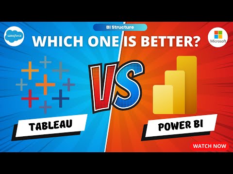 Power BI vs Tableau | Which One is Better? | BI Structure