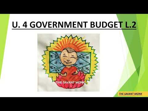 4.2 Class 12 ,Unit 4 Government Budget, Lecture 2