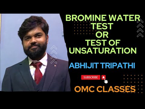Bromine Water test or test of unsaturation #class10 #upboard #cbse #chemistry #important