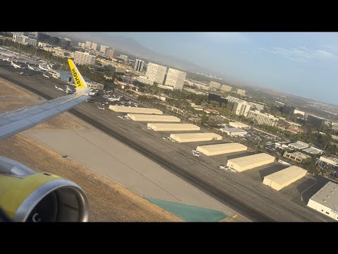 Spirit Airbus A320 Fast Takeoff Orange County-John Wayne Airport (KSNA)