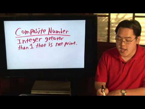 Meaning of a Composite Number